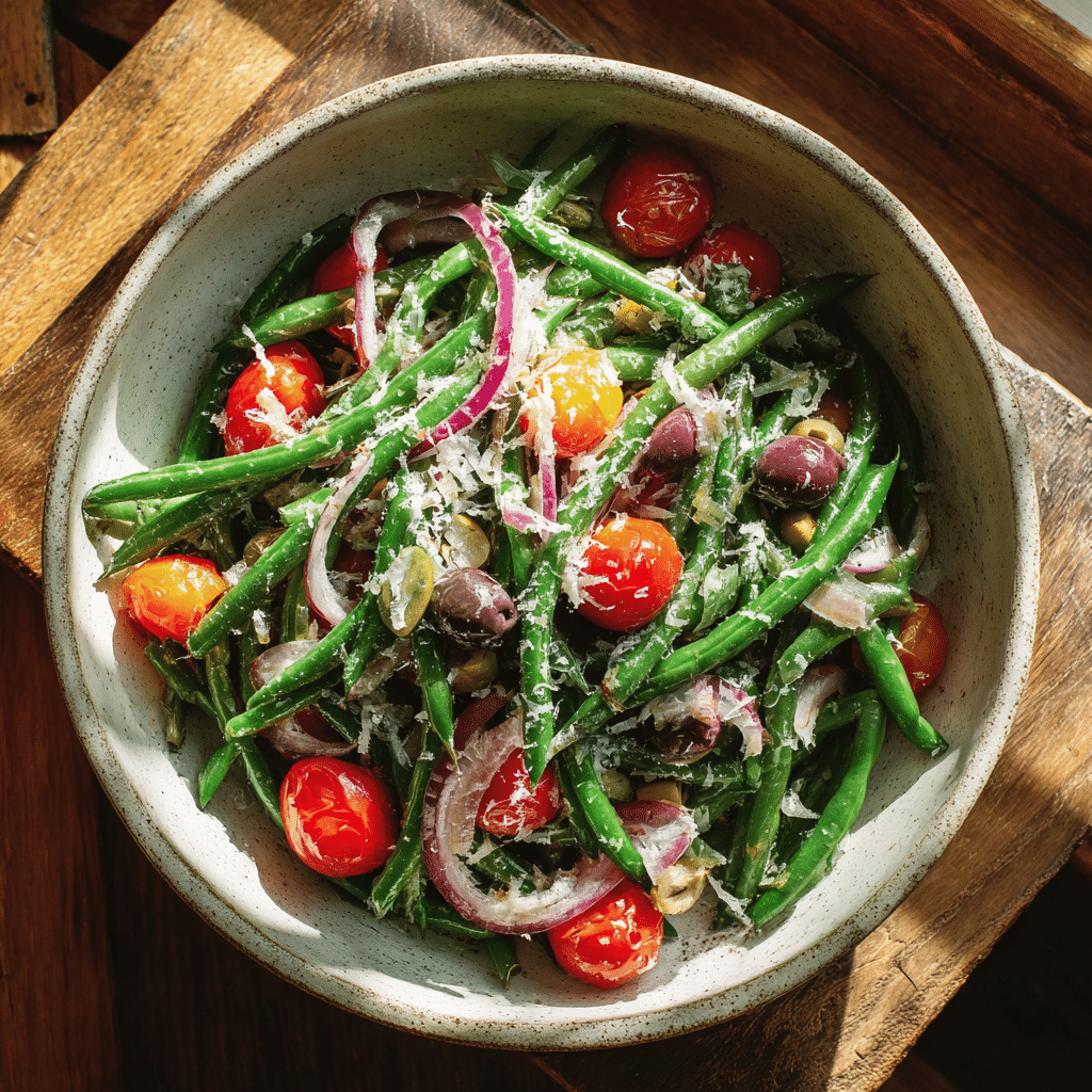 Salade De Haricots Verts à L’italienne : Recette Rapide Et Fraîche